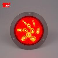 China 4Inch Round Integrated Tail Light LED Stop Tail Turn Lamp for Truck Trailer 12v 24v Waterproof Tail Light for sale