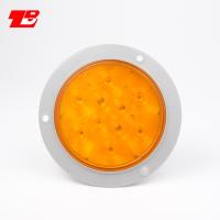 China 4Inch Round Integrated Tail Light LED Stop Tail Turn Lamp for Truck Trailer 12v 24v Waterproof Tail Light for sale