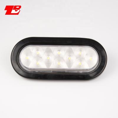 China Top Quality Reverse Light 10LED / 26LED 6 Inch Oval Rear Back-up Light for Truck Trailer Boat for sale