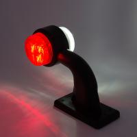 China Dual Face Red&White Truck Lamp 24V E-mark Certified Side Marker Light 10-30V High Quality PC Lens Waterproof Vehicle Lights for sale