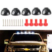 China Cab Roof Marker Light 12LED Smoked Lens Amber Top Clearance Lights Kit Waterproof Surface Mount for Ford Dodge Ram SUV Pickup for sale