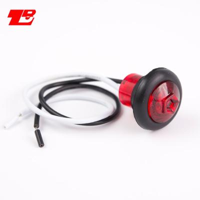 China 3/4 Inch Side Marker Light 1LED 3LED Clearance Light 0.75