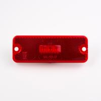 China 3LED Reflector Lens Side Marker Lamp E-mark Certified Marker and Clearance Light with Bracket LED Truck Trailer Lamp for sale