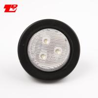 China 2Inch Round Red Amber White Clearance Side Marker Light E-mark Certified LED Indicator Lamp for Trailer Truck for sale
