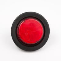China 2Inch Round Red Amber White Clearance Side Marker Light E-mark Certified LED Indicator Lamp for Trailer Truck for sale