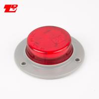 China 2Inch Round Red Amber White Clearance Side Marker Light E-mark Certified LED Indicator Lamp for Trailer Truck for sale