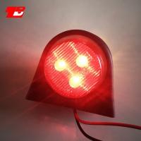 China Triangle Double Side Marker Lamp Red&White Red&Amber LED Clearance Light 12V/24V Signal Lamp for Truck Trailer Universal Vehicle for sale