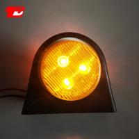 China Triangle Double Side Marker Lamp Red&White Red&Amber LED Clearance Light 12V/24V Signal Lamp for Truck Trailer Universal Vehicle for sale