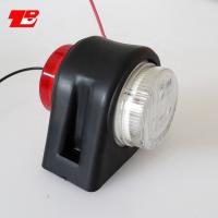 China Triangle Double Side Marker Lamp Red&White Red&Amber LED Clearance Light 12V/24V Signal Lamp for Truck Trailer Universal Vehicle for sale