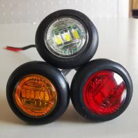 China 2022 Hot Sale Amber Yellow Red Truck LED Side Light Trailer Signal Lamp Side Marker Indicator for sale
