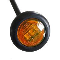 China 2022 Hot Sale Amber Yellow Red Truck LED Side Light Trailer Signal Lamp Side Marker Indicator for sale