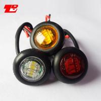 China 2022 Hot Sale Amber Yellow Red Truck LED Side Light Trailer Signal Lamp Side Marker Indicator for sale