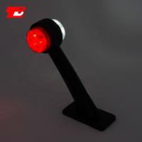 China 60 Degree Long Arm Side Light 6 LED Side Outline Stalk Marker Lamp 12-30V White Red Lamp for Trailer Truck Caravan for sale