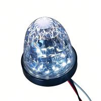 China Crystal Lens Watermelon Shaped LED Side Marker Lamp High Quality Waterproof Clearance Lamp for Truck Trailer for sale