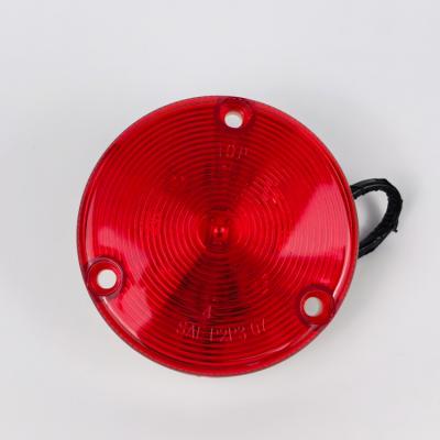 China PC Lens Impact-Resistant 3 Inch Side Marker Light 12V 9LED Red Amber White Waterproof Clearance Indicator Lamp for Truck Trailer for sale