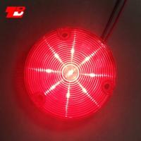 China PC Lens Impact-Resistant 3 Inch Side Marker Light 12V 9LED Red Amber White Waterproof Clearance Indicator Lamp for Truck Trailer for sale