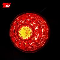 China Clear Crystal Lens Side Marker Light 12V 24V Polycarbonate Lens Side Marker and Clearance Lamp for Japanese Truck for sale