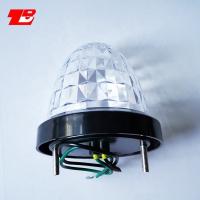 China Clear Crystal Lens Side Marker Light 12V 24V Polycarbonate Lens Side Marker and Clearance Lamp for Japanese Truck for sale