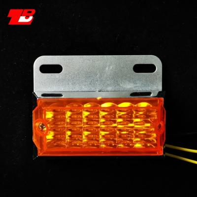 China 12V 24V Clearance Light Waterproof 12 LED Side Marker Light Truck Trailer Indicator Lamp for sale