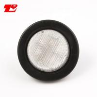 China 2 Inch DOT Round Red Amber White LED Trailer Sider Marker Lights with Grommet Plug for Truck for sale