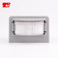 China LED License Plate Light for Trailer RVs Trucks Boat UTV ATV Lorry 12V 24V White Number Plate Lamp for sale