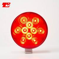 China High Brightness Amber&Amber DOT 4 Inch Round Double Face Front Light for Trailer Truck Van for sale
