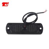China ZB Car Accessories High Quality 4 LED Strobe Light 10-30V Multiple Modes Flash Side Lights for Truck Trailer Van RV SUV for sale