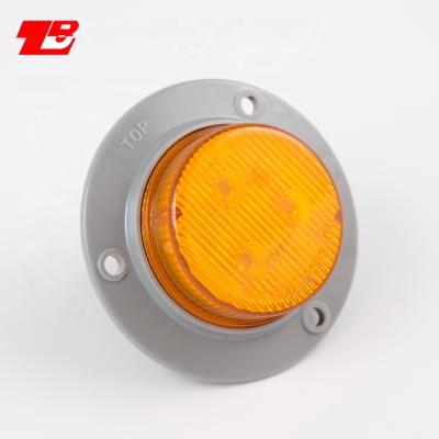 China Emergency Warning Light Amber 12v/24v Led Emergency Alarm Strobe Light Silent High Brightness Warning Lamp for Truck Trailer for sale