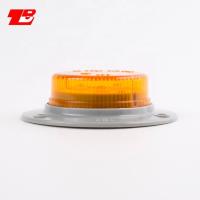 China Emergency Warning Light Amber 12v/24v Led Emergency Alarm Strobe Light Silent High Brightness Warning Lamp for Truck Trailer for sale
