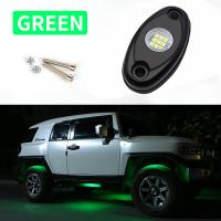 China 9 LED RGB Underglow Pod Light Kit Waterproof 2.75