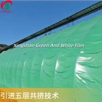 China Cooling Greenhouse Blackout Film Waterproof Green White Greenhouse Shade Film for sale