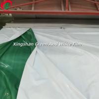 China Green White Greenhouse Blackout Film Heat Reducing Greenhouse Shade Film for sale