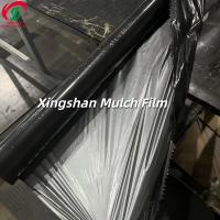 China Plastic Silver Black Mulch Film Reflective Insect Repellent Bio Mulch Film for sale