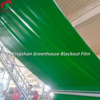 China Cooling Greenhouse Blackout Film Waterproof Green White Greenhouse Shade Film for sale
