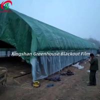 China Green White Greenhouse Blackout Film Heat Reducing Greenhouse Shade Film for sale