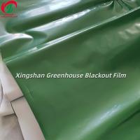 China Cooling Greenhouse Blackout Film Waterproof Green White Greenhouse Shade Film for sale