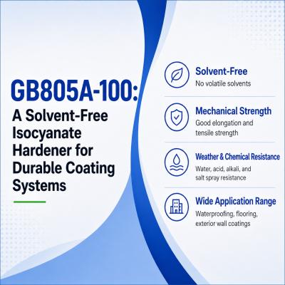 China GB805A-100: A Solvent-Free Isocyanate Hardener for Durable Coating Systems for sale