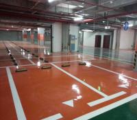 China High School Floor Coating Polyaspartic Project for sale
