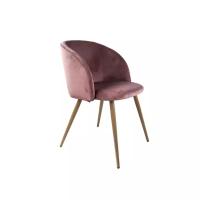 China Minimalist Fabric Grey Dining Chairs 47*48*78*45cm Light Grey Velvet Dining Chairs for sale