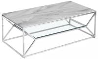 China Multifunctional Steel Frame TV Unit Easy Storage Console Coffee Tables for sale