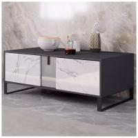 China Nordic Home Room Furniture Anti Scratch Marble TV Cabinet Coffee Table for sale