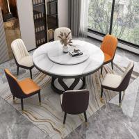 China OEM European Style Rectangular Dining Table Set Marble Dining Room Furniture for sale