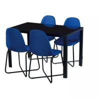 China Customized Dining Room Furnitures 1200*700*750mm Glass Dining Table 6 Seater for sale
