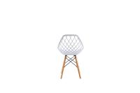 China America Eames Dining Chair Casual Fashion Hollow Plastic Backrest For Meeting for sale