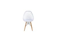 China America Eames Dining Chair Casual Fashion Hollow Plastic Backrest For Meeting for sale