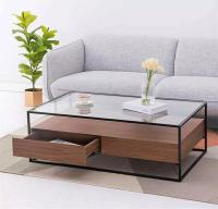 China ISO9001 Living Room Furniture 1200*700*400mm Tempered Glass TV Cabinet for sale