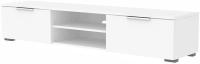 China Glossy White TV Table Cabinet ‎Rectangular Engineered Wood Console Table TV Cabinet for sale