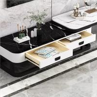 China Odorless Metal Frame TV Cabinet Easy Storage MDF Living Room Furniture TV Stand for sale