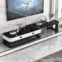 China Odorless Metal Frame TV Cabinet Easy Storage MDF Living Room Furniture TV Stand for sale