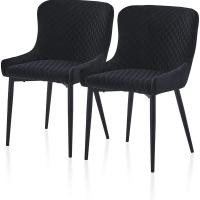 China Luxury Metal Leg Velvet Dining Chair For Living Room Catering for sale